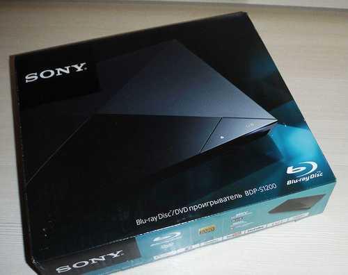 Blue-ray sony s1200