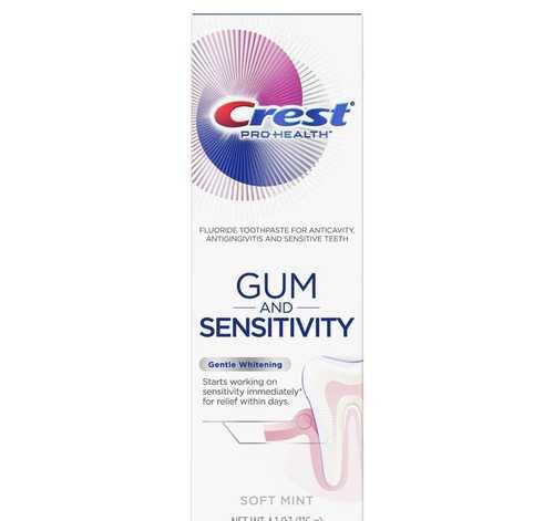 Зубная паста Crest Pro-Health Gum and Sensitivity