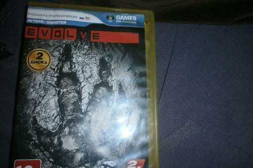 Evolve 2 диска PC DVD на русском Новый
