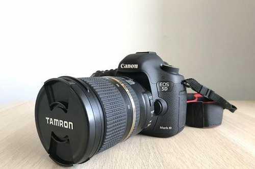 Комлект Canon EOS 5D Mark III с объективом