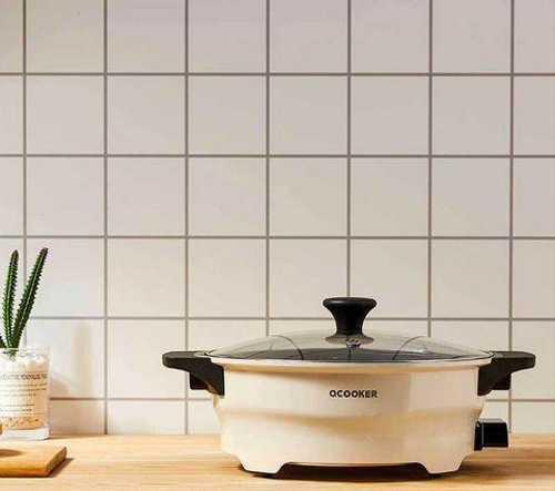 Электросковорода Xiaomi Qcooker Kitchen Multifunct