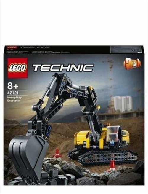 Новый Lego Technic тяжёлый экскаватор 42121