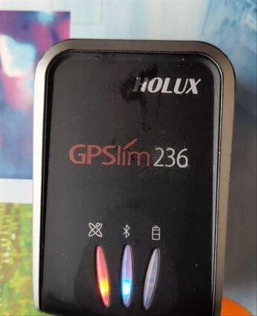 Bluetooth gps приемник Holux GPSlim 236