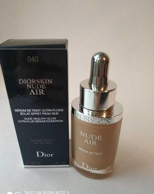 Тональная сыворотка Dior nude air 040