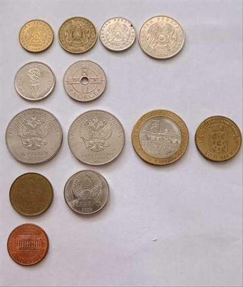 Различные монеты на продажу или обмен