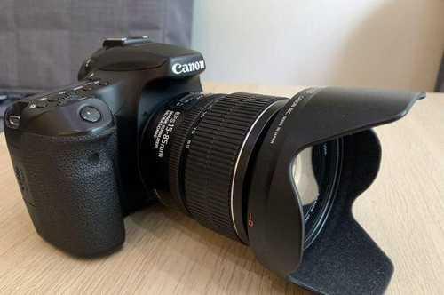 Canon eos 70d +обьектив efs 15-85mm 3.5-5.6 is usm
