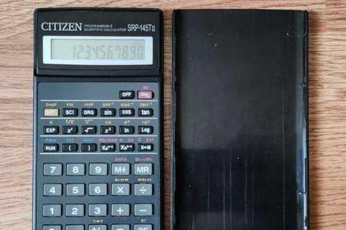 Калькулятор Citizen SRP-145TII