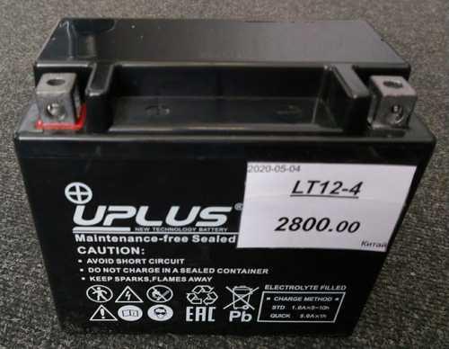 Аккумулятор для мототехники Leoch uplus LT12-4