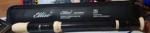 Блокфлейта ellise recorder soprano german model 50