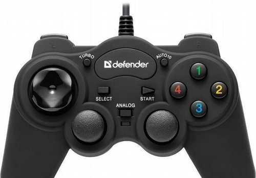 Геймпад Defender game racer turbo RS3 2 джойстика