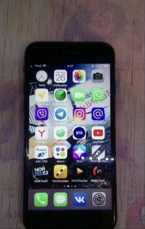 iPhone 7, Jet Black 32GB