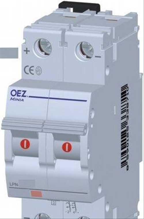 Автоматический выключатель z. Oez автоматические выключатели. Выключатель автоматический LPN-4c-2. Двухполюсный автоматический выключатель c4 DC. Автомат Oez с моторным приводом.