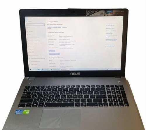 Ноутбук Asus N56VB 15,6" i5 6gb ssd 128 GT-740M