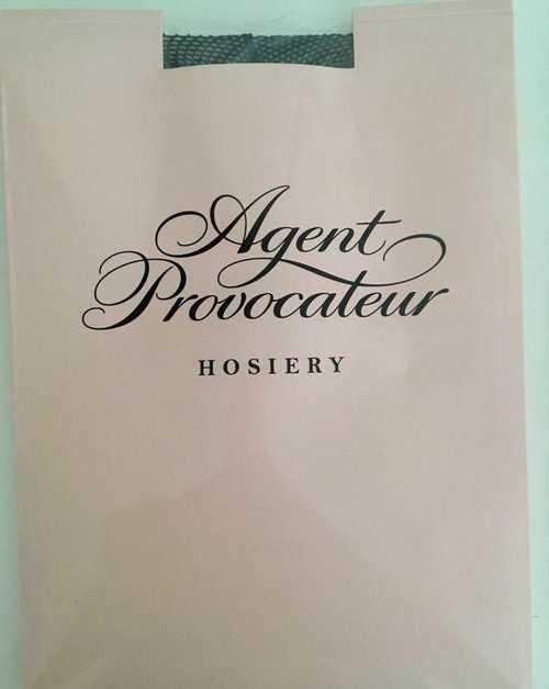 Чулки Agent Provocateur Новые, чёрная сетка