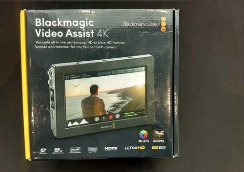 Видеорекордер blackmagic video assist 4K