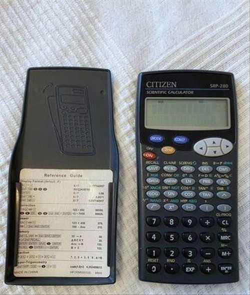 Инженерный калькулятор Citizen spr-280