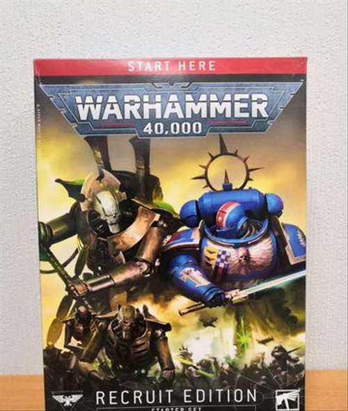 Warhammer 40000 настольная игра recruit edition