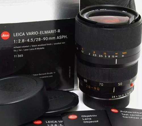 Объектив Leica R Vario 28-90mm 2.8-4.5 asph+обмен