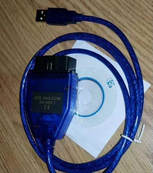 Адаптер VAG KKL 409.1 USB OBD2