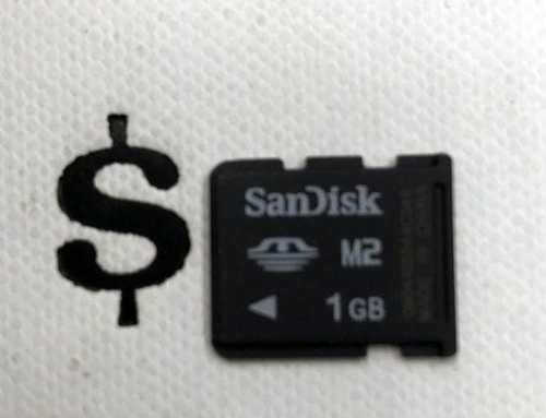 Sandisk m2 карта памяти