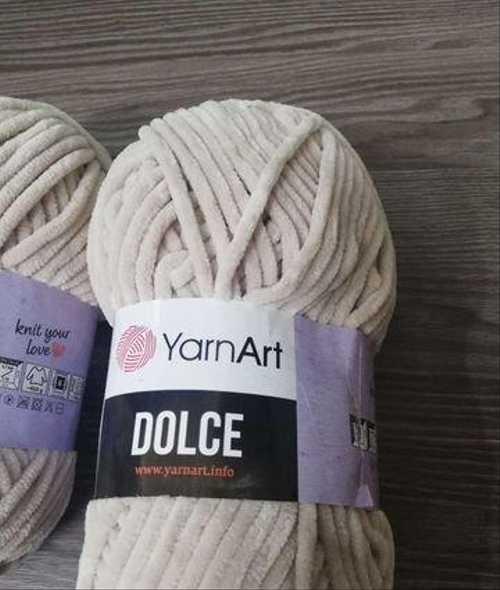 Пряжа ярн арт yarn art dolce 7 мотков