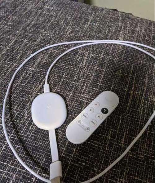 Приставка Google Chromecast 2020 with Google TV