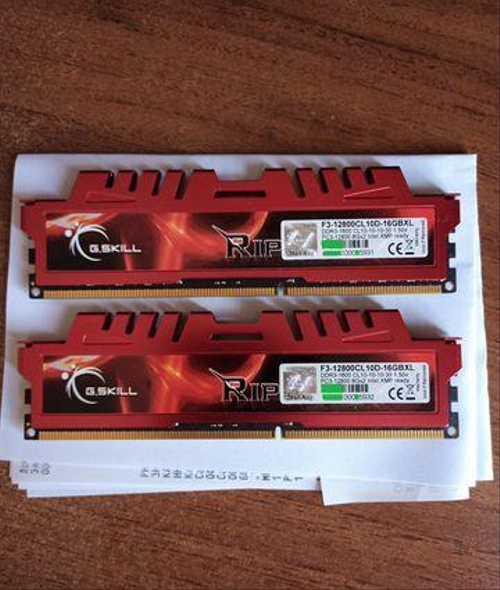 DDR3 16Gb (2*8Gb) комплектом