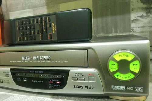 Hi-Fi stereo Видеомагнитофон Sanyo VHP-G80 VHS