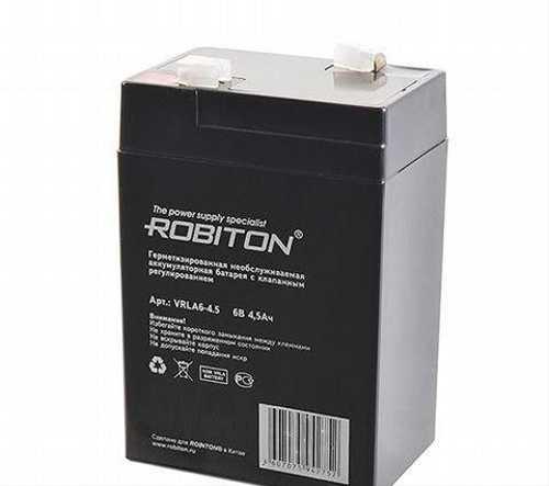 Аккумулятор Robiton vrla6-4.5