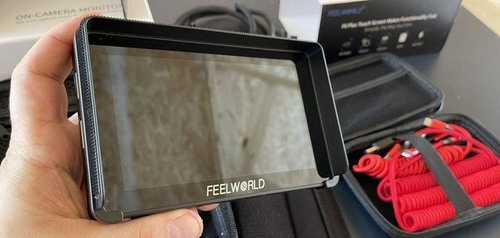 Накамерный монитор Feelworld F6 Plus Touch 3D Lut