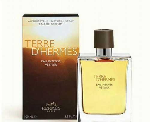 Terre d'Hermes Eau Intense Vetiver 100 мл.(Евро)