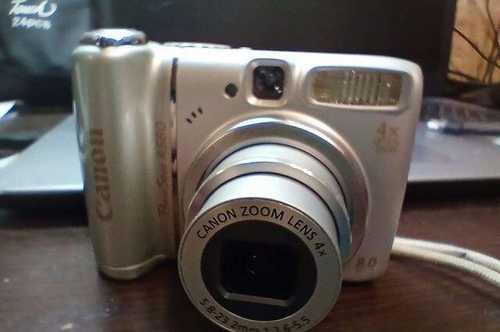 Компактный фотоаппарат canon powershot a580