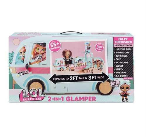 Фургон лол Glamper LOL автобус 55 сюрпризов