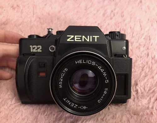 Плёночный фотоаппарат zenit 122+Helios 44m-5
