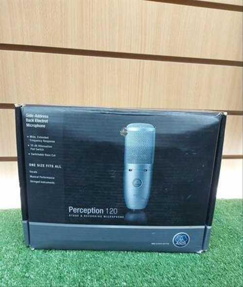 Микрофон AKG Perception 120, серебристый