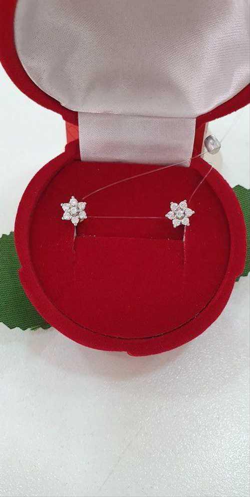 Серьги золотые