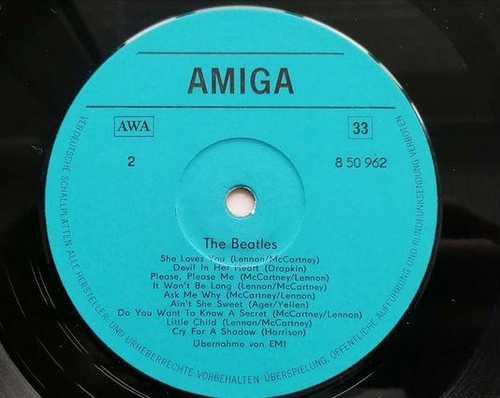 The beatles lp Amiga
