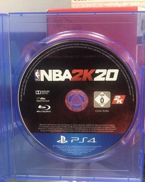 Игра NBA2K20 для PS4