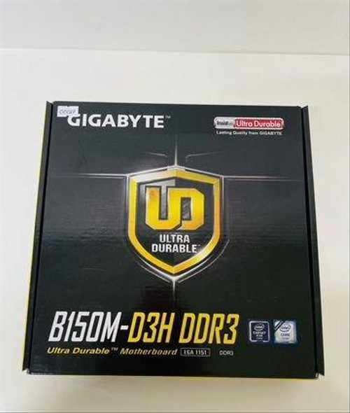 Материнская плата 1151 Gigabyte GA-B150M-D3H DDR3