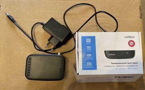 Приемник телевизионный DVB-T2 Rombica CinemaHD v01