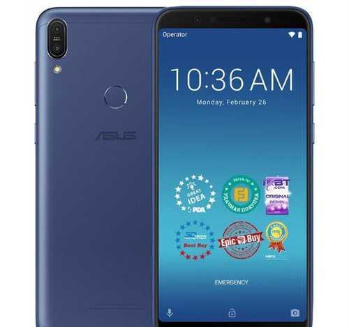 Смартфон Asus Zenfone Max Pro ZB602KL 64 гб синий