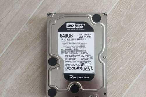 Жесткий диск 640gb Western Digital