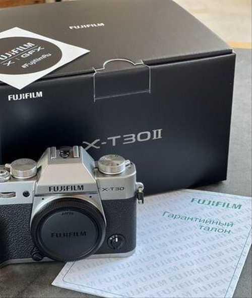 Fujifilm X-T30 II silver новый