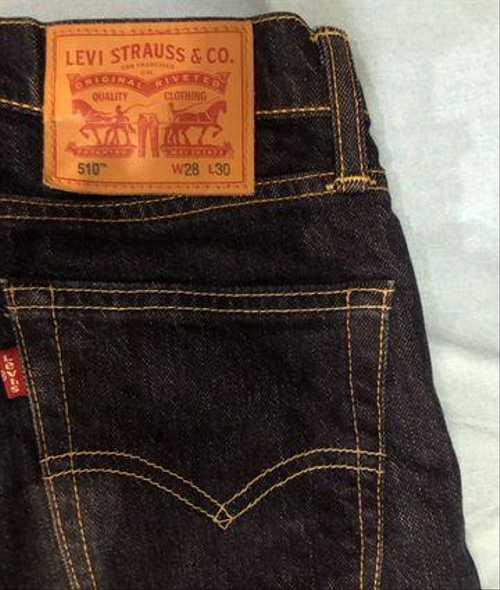 Джинсы Levis 28/30 510