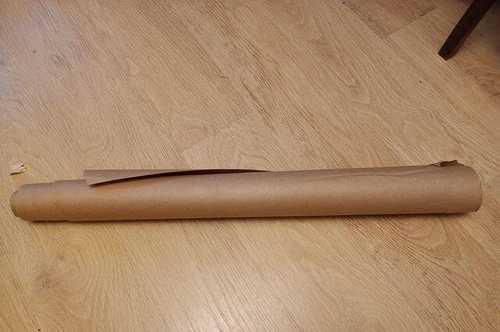 Упаковочная крафт бумага рулон без упаковки