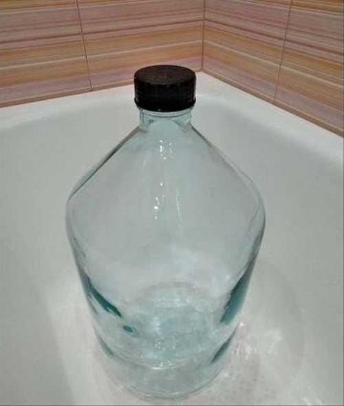 Бутыль стеклянная 40 литров