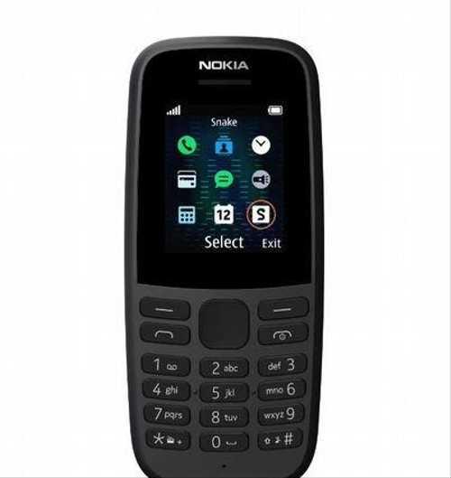 Телефон Nokia 105 SS (2019)