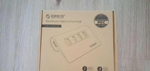 Orico хаб концентратор USB 3,0 M3H4