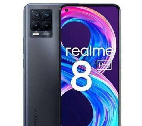 Realme 8 Pro Черный, Рст, NFC, камера 108Мп, 128гб