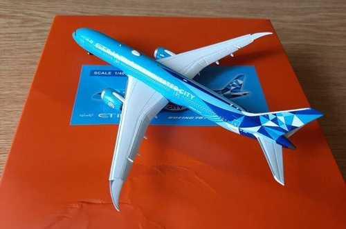 Модель самолета Boeing 787-9, Etihad, 1\400